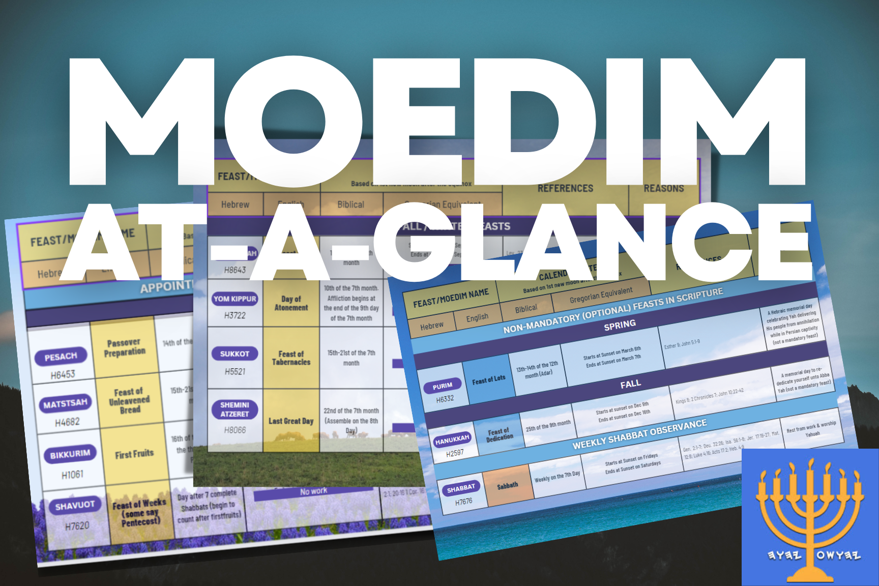 Feast Days – Assembly of Yahuah